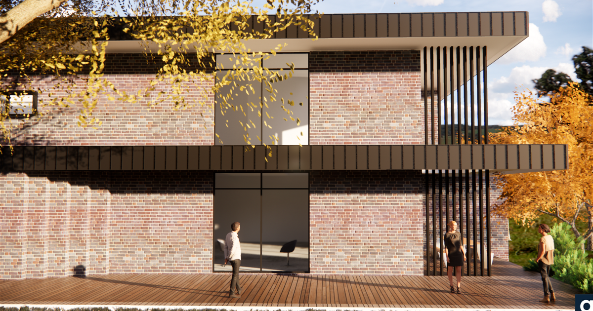 Brick & Steel Double Storey | Adams Building Design